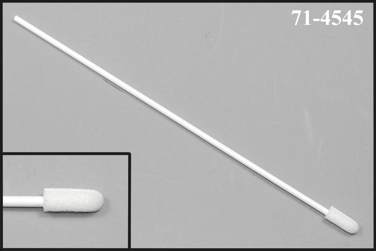 71-4545: 6” overall length swab with small foam mitt and polypropylene ...